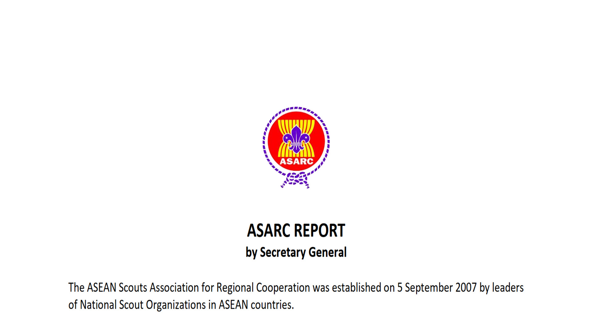 Báo cáo của ASARC - HƯỚNG ĐẠO VIỆT NAM